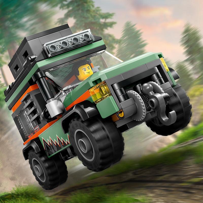 【オンライン限定価格*】レゴ LEGO シティ 4WD オフロードマウンテントラック 60447｜誕生日 プレゼント ブロック 知育 誕生日 6歳 7歳 8歳 9歳 乗り物 車 ミニカー ...