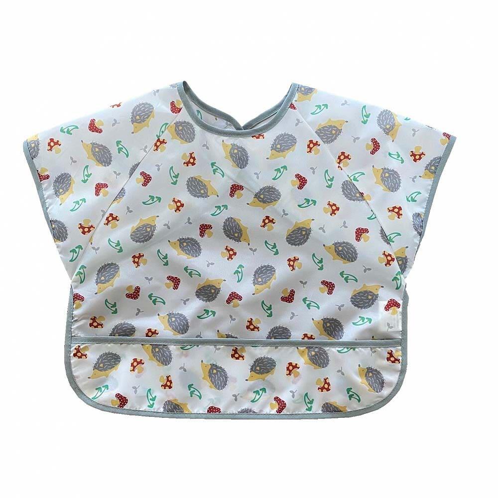 【オンライン限定月替わりセール】dear BABY ディアベビー ポケット付き 半袖お食事エプロン ハリネズミ ベビーザらス限定 | マタニティ・ベビー用品通販のベビーザらス オンラインストア